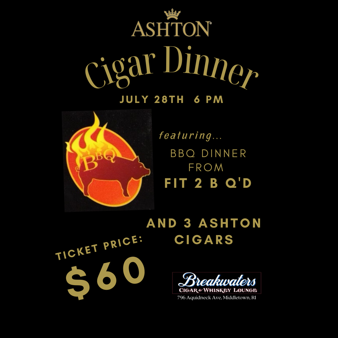 Ashton Cigar Dinner — Breakwaters Cigar & Whiskey Lounge
