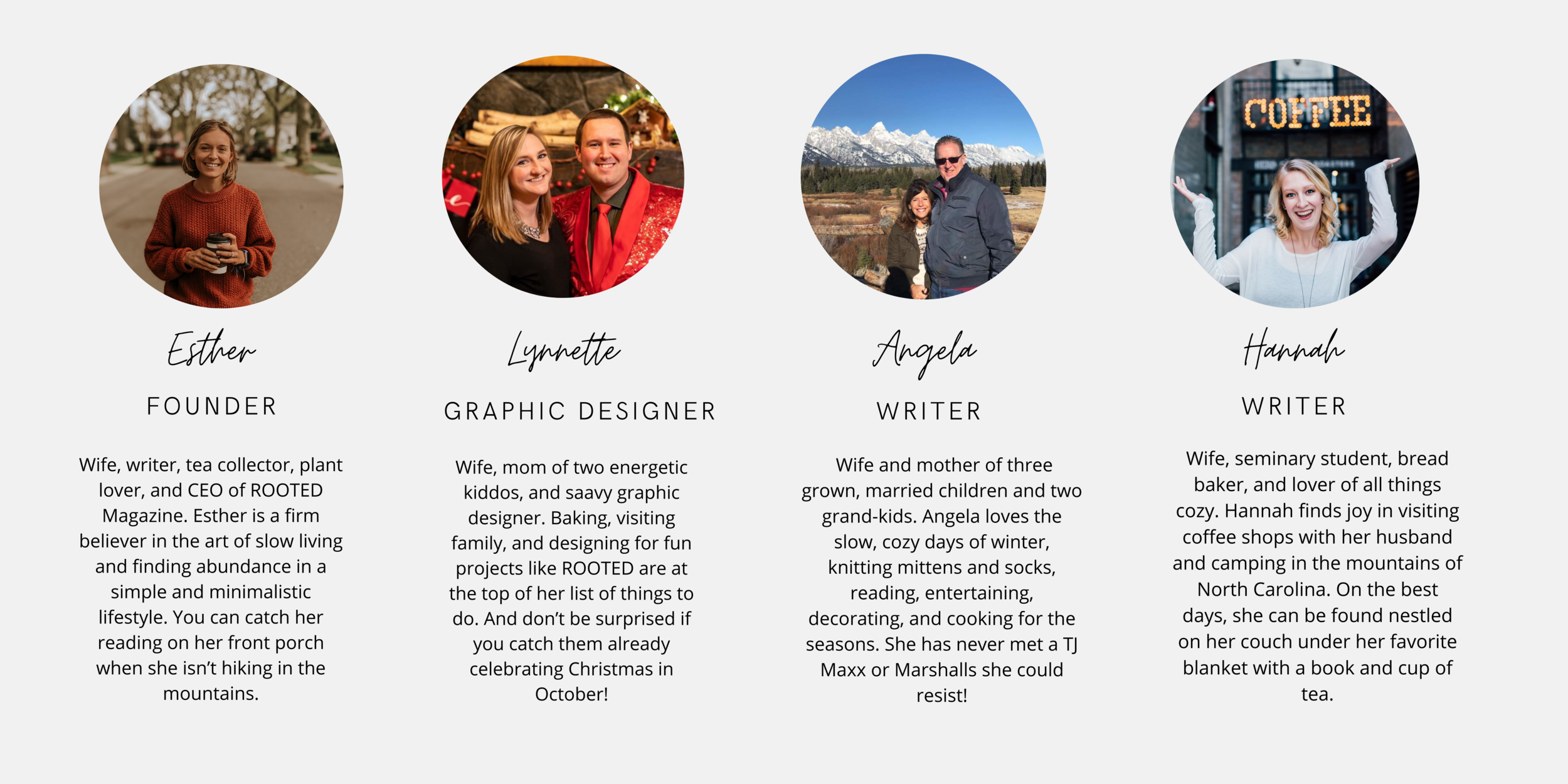 Meet the Team — Rooted Mag.