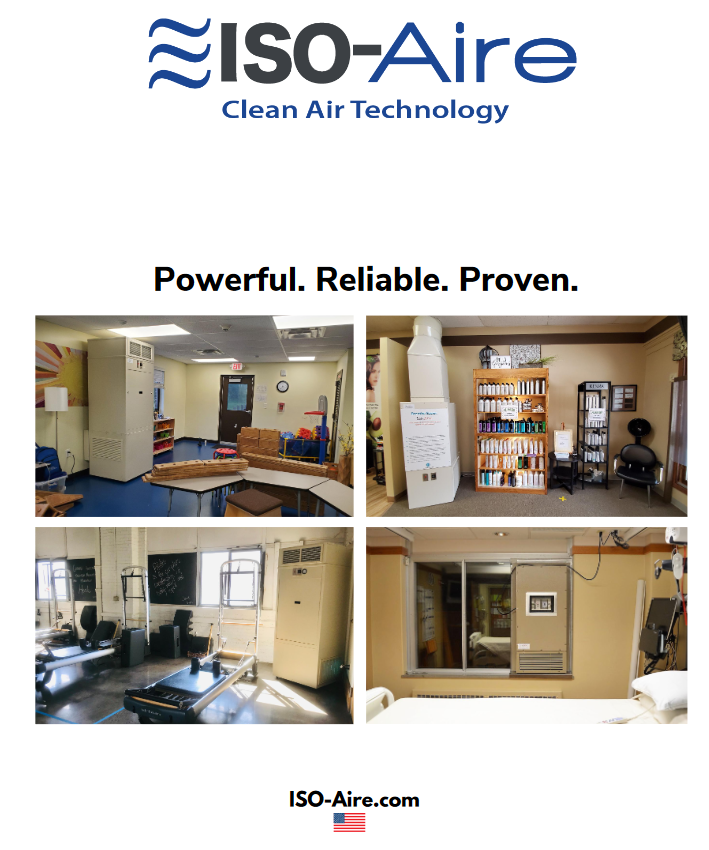 ISO-Aire Filtration System | Air Purifier | Bipolar Ionization | HEPA ...