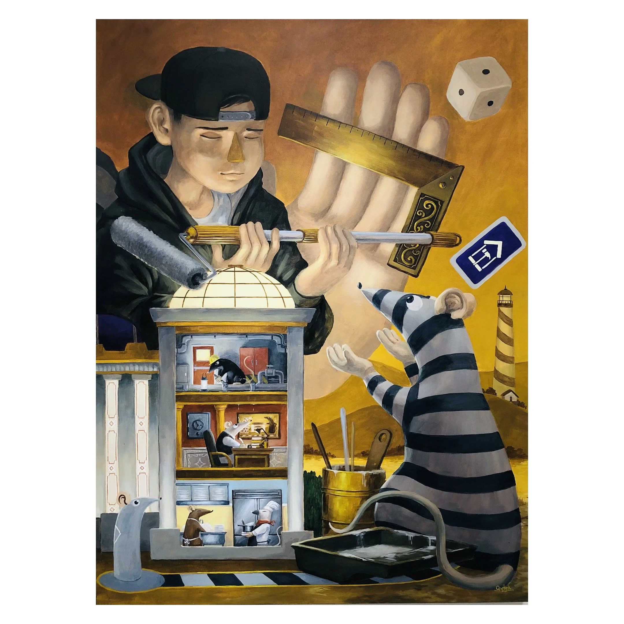 QWARK "The Perils of Indecision" — Village Art Gallery