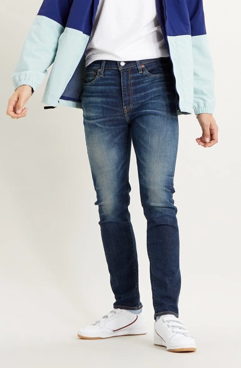 Levi's Original 501 One Wash Denim Jeans — Silver Rivet