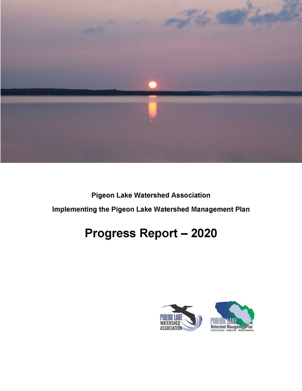 Progress Report — Pigeon Lake Watershed Association