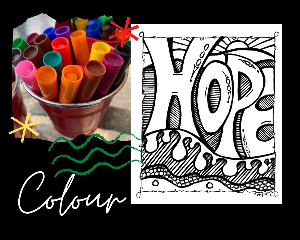 Meaningful Words… Creative Prompts and Colouring Templates ...