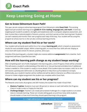 Exact Path Online Learning Resource — Black Star Project