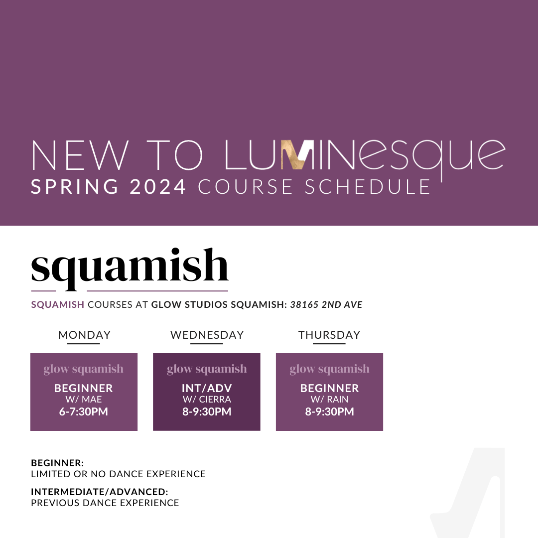 Progress Program Schedule — Luminesque Dance