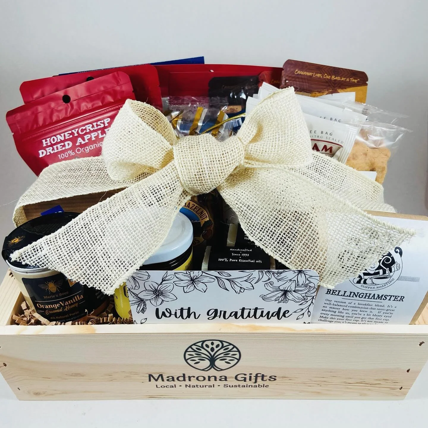 Madrona Gifts - Gift Boxes and Baskets from Washington State