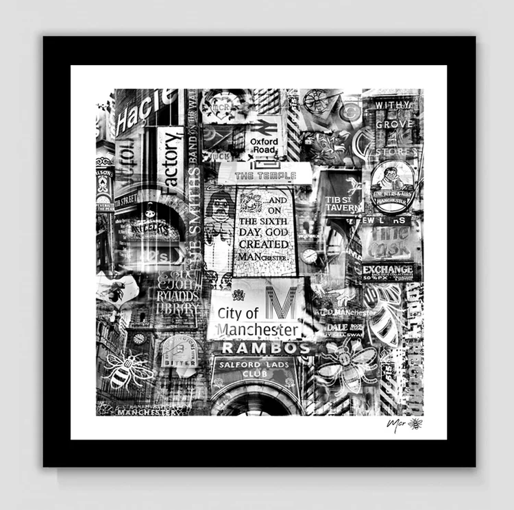 Manchester prints and Personalised Photo Frame Gifts — Kelly Clarke ...
