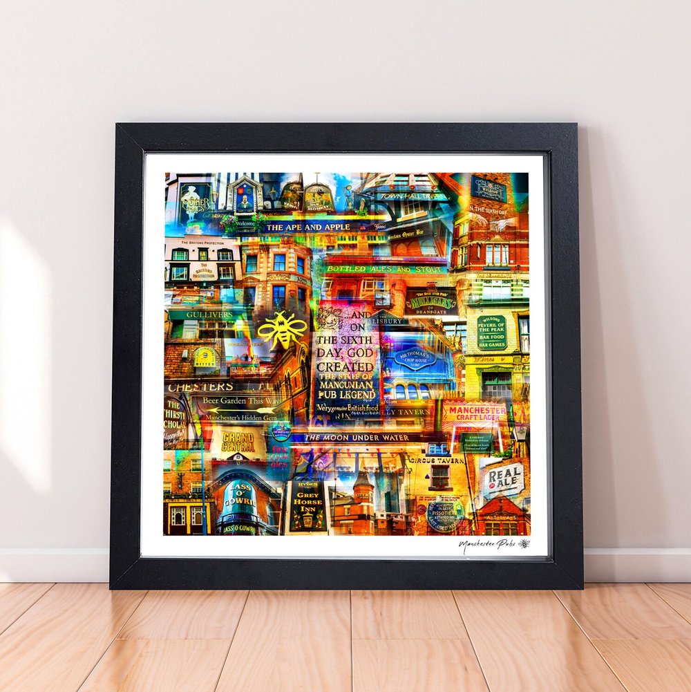 Wilmslow Framed Print — Kelly Clarke Photography, Manchester Gifts
