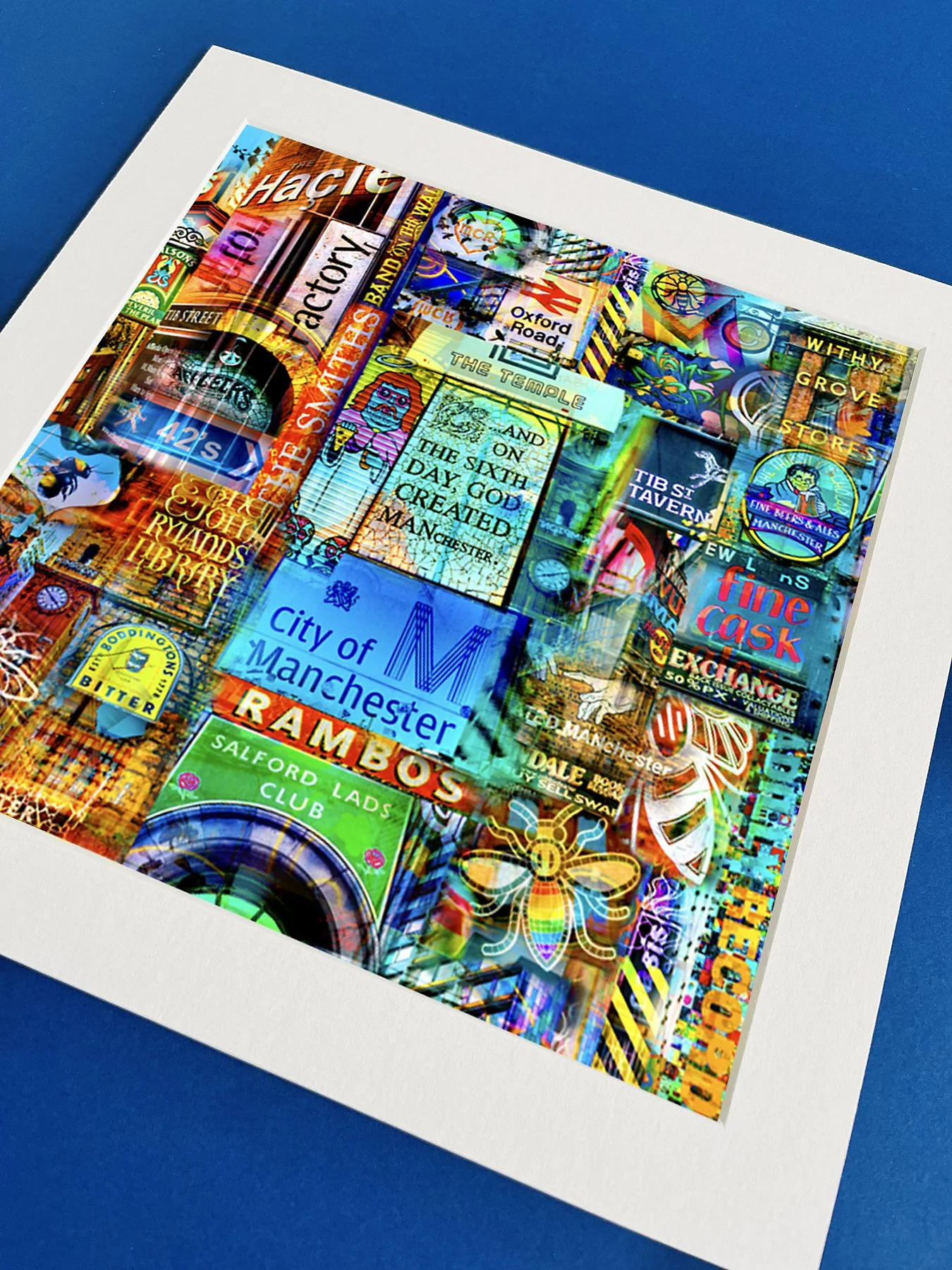 Manchester prints and Personalised Photo Frame Gifts — Kelly Clarke ...