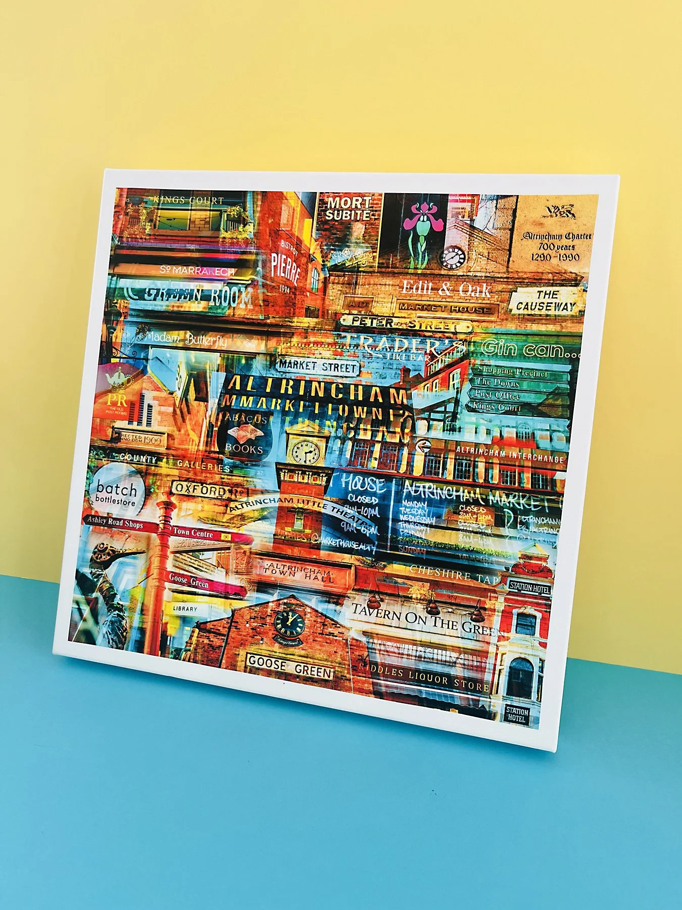Stretford Canvas Print — Kelly Clarke Photography, Manchester Gifts