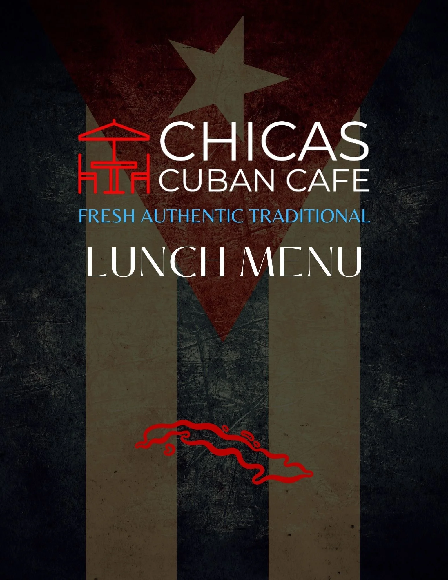Our Menu — CHICAS CUBAN CAFE