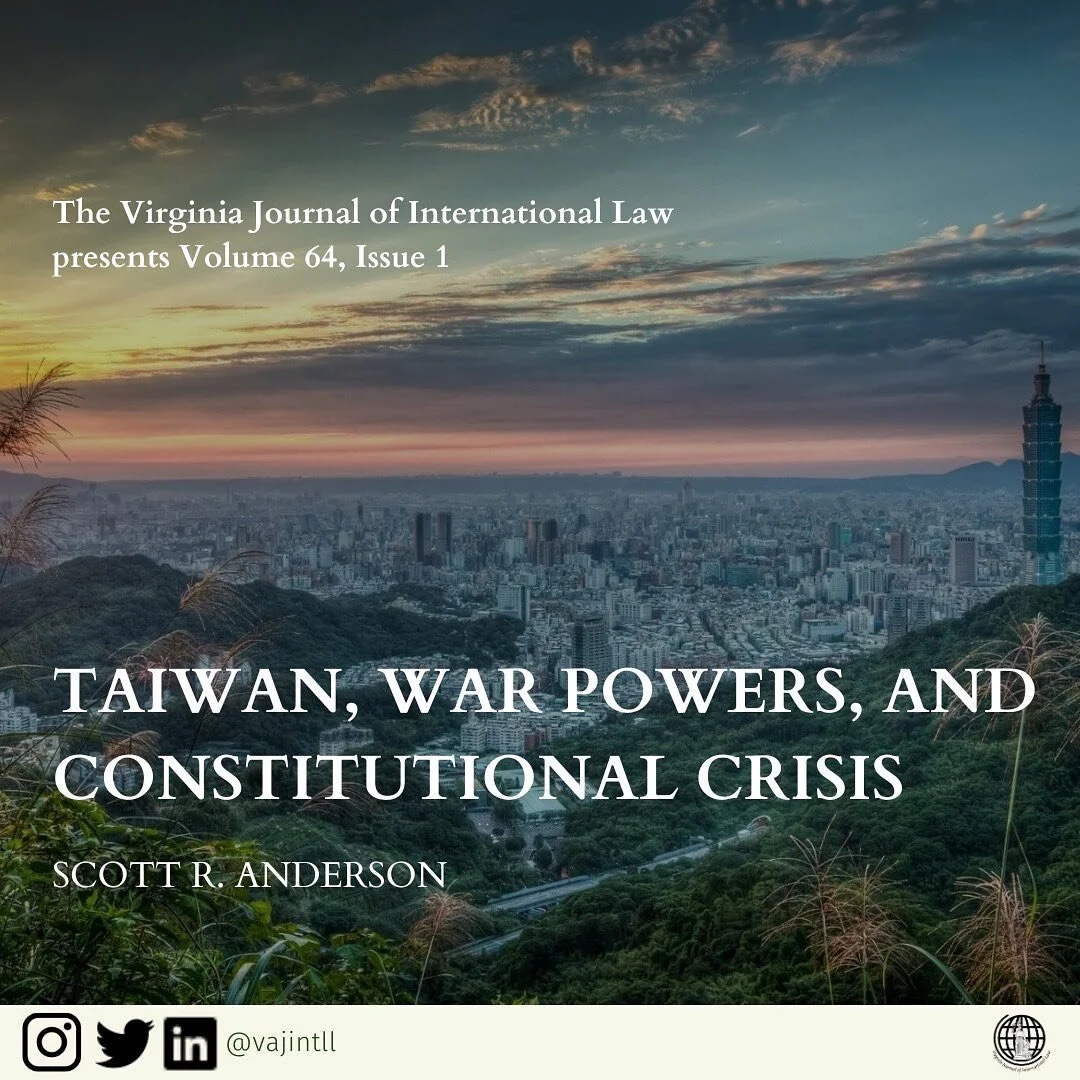 Virginia Journal of International Law