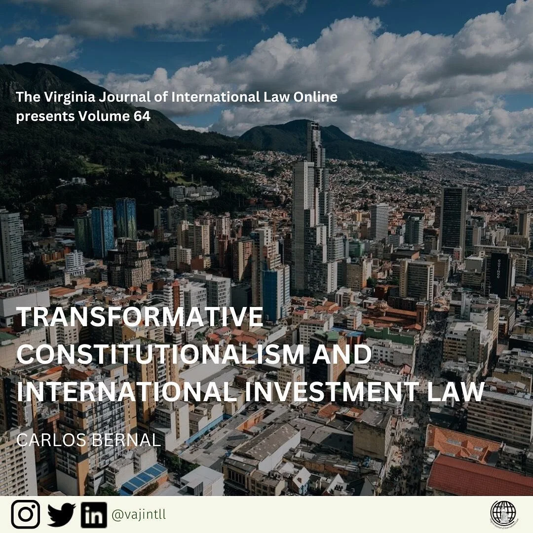 Virginia Journal of International Law