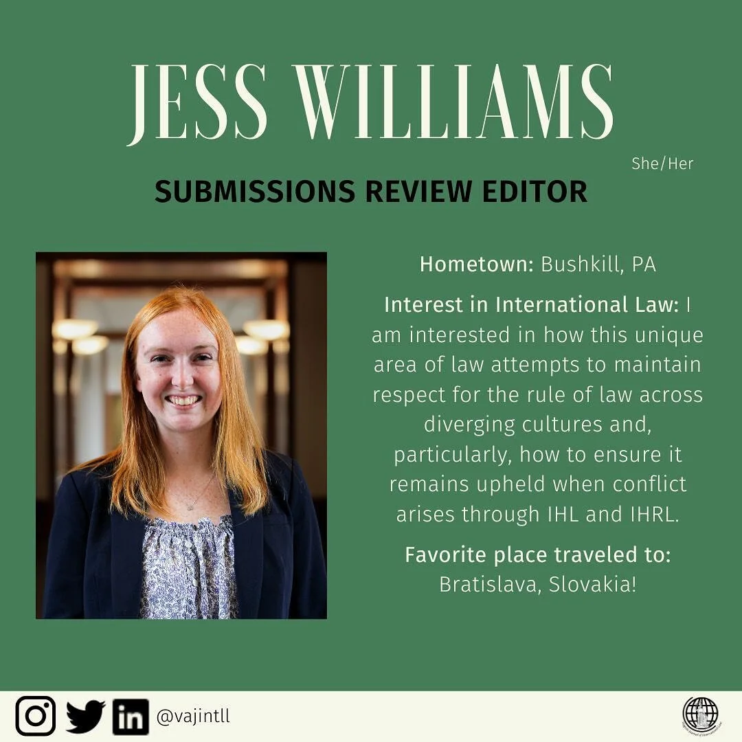 Virginia Journal of International Law