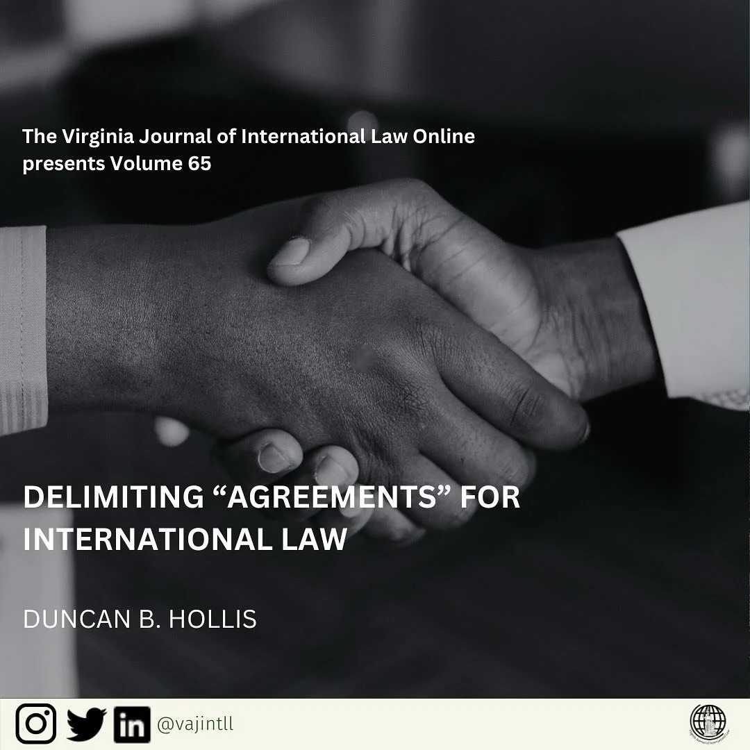 Virginia Journal of International Law