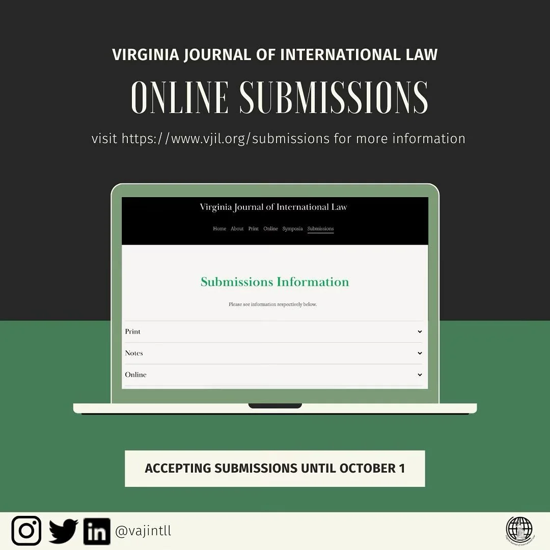 Virginia Journal of International Law