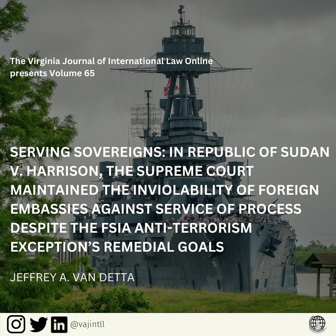 Virginia Journal of International Law