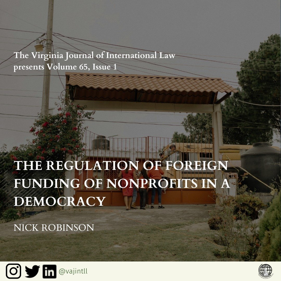 Virginia Journal of International Law