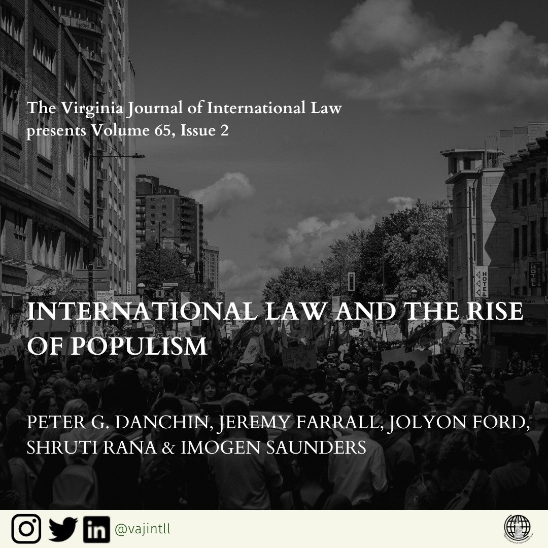 Virginia Journal of International Law