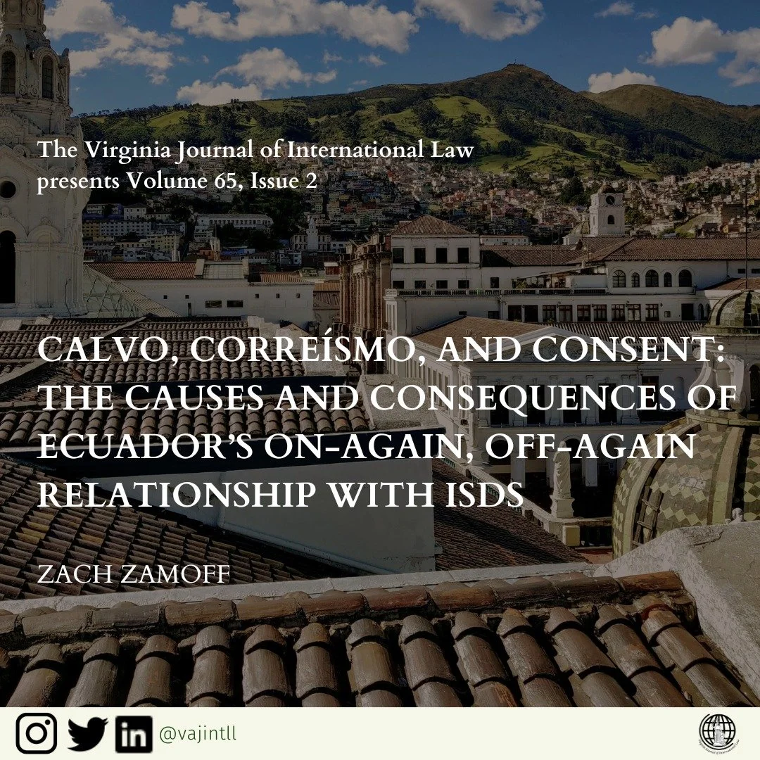 Virginia Journal of International Law
