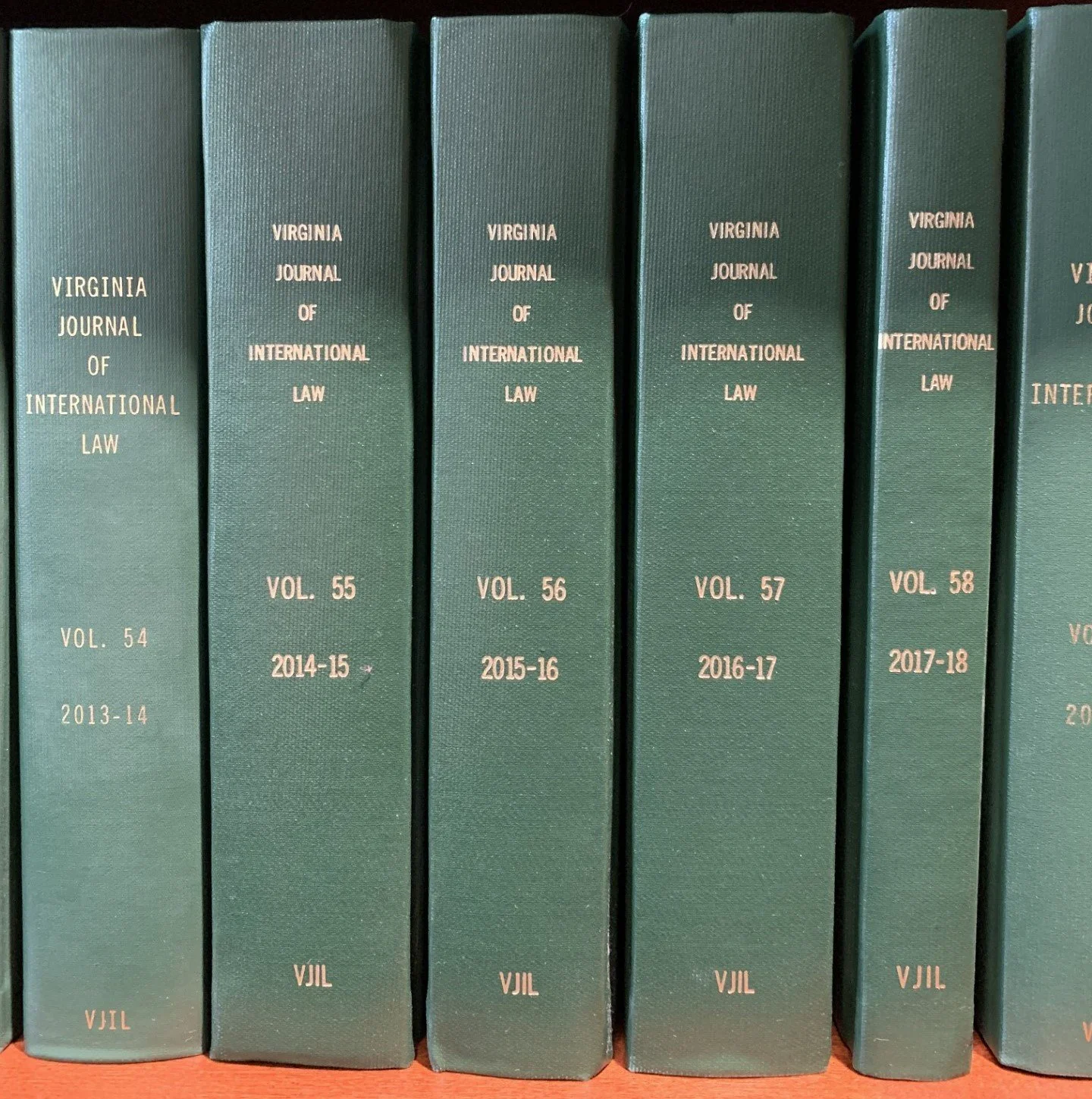 History — Virginia Journal of International Law