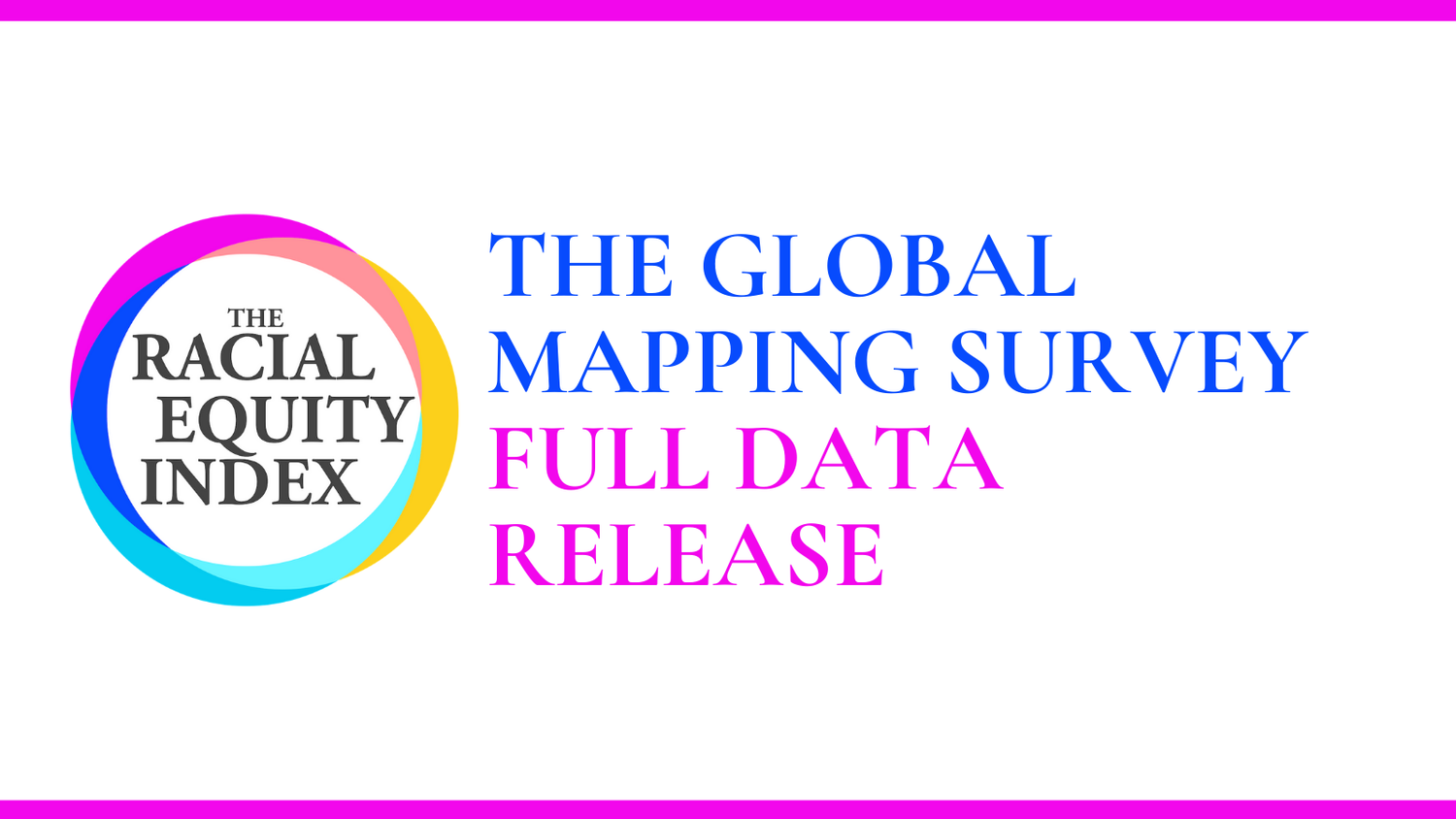 Global Mapping Survey - Full Data Release — THE RACIAL EQUITY INDEX