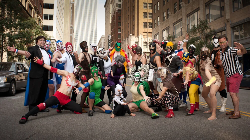 Luchadors — Elote Cafe & Catering