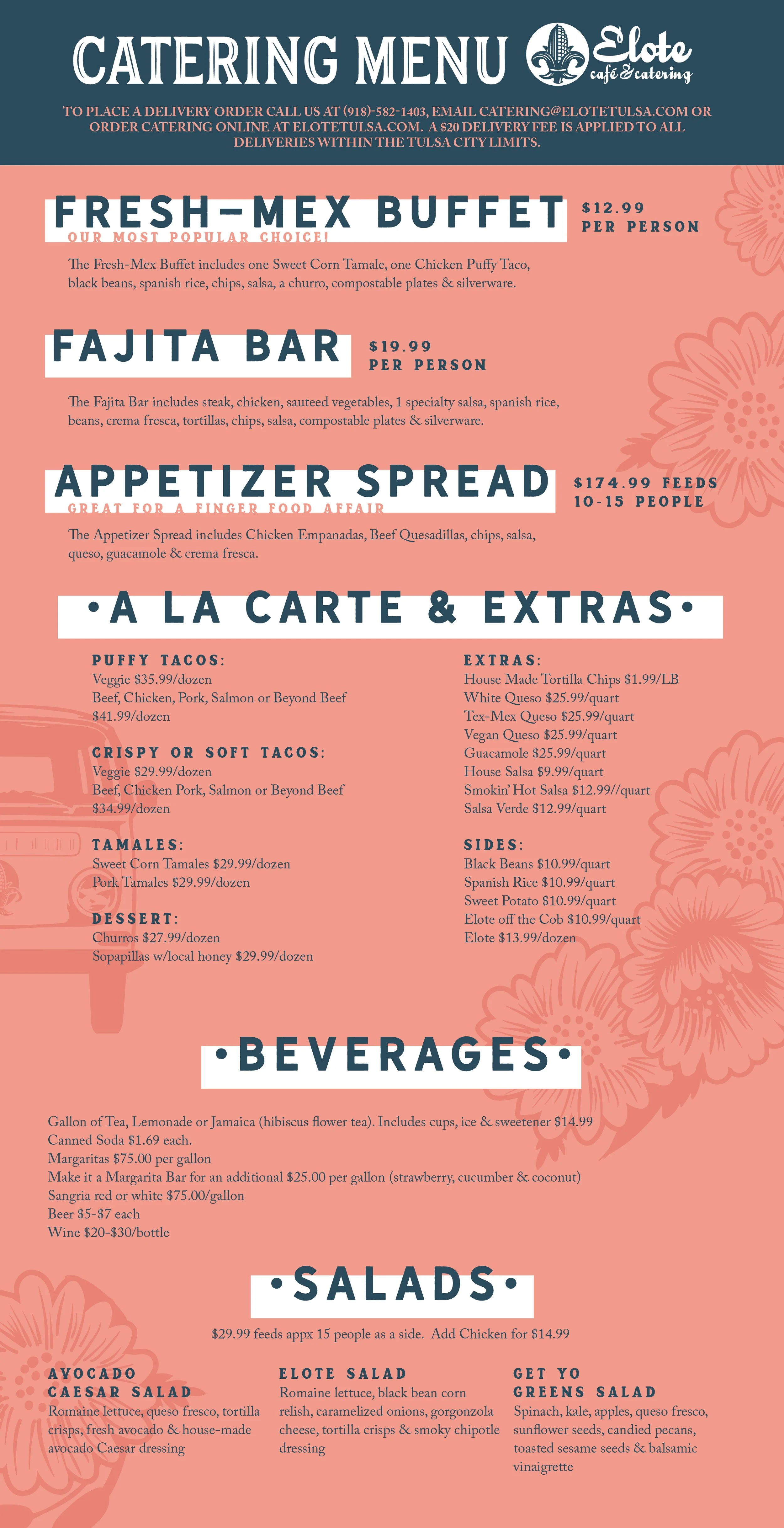 Tulsa Catering — Elote Cafe & Catering