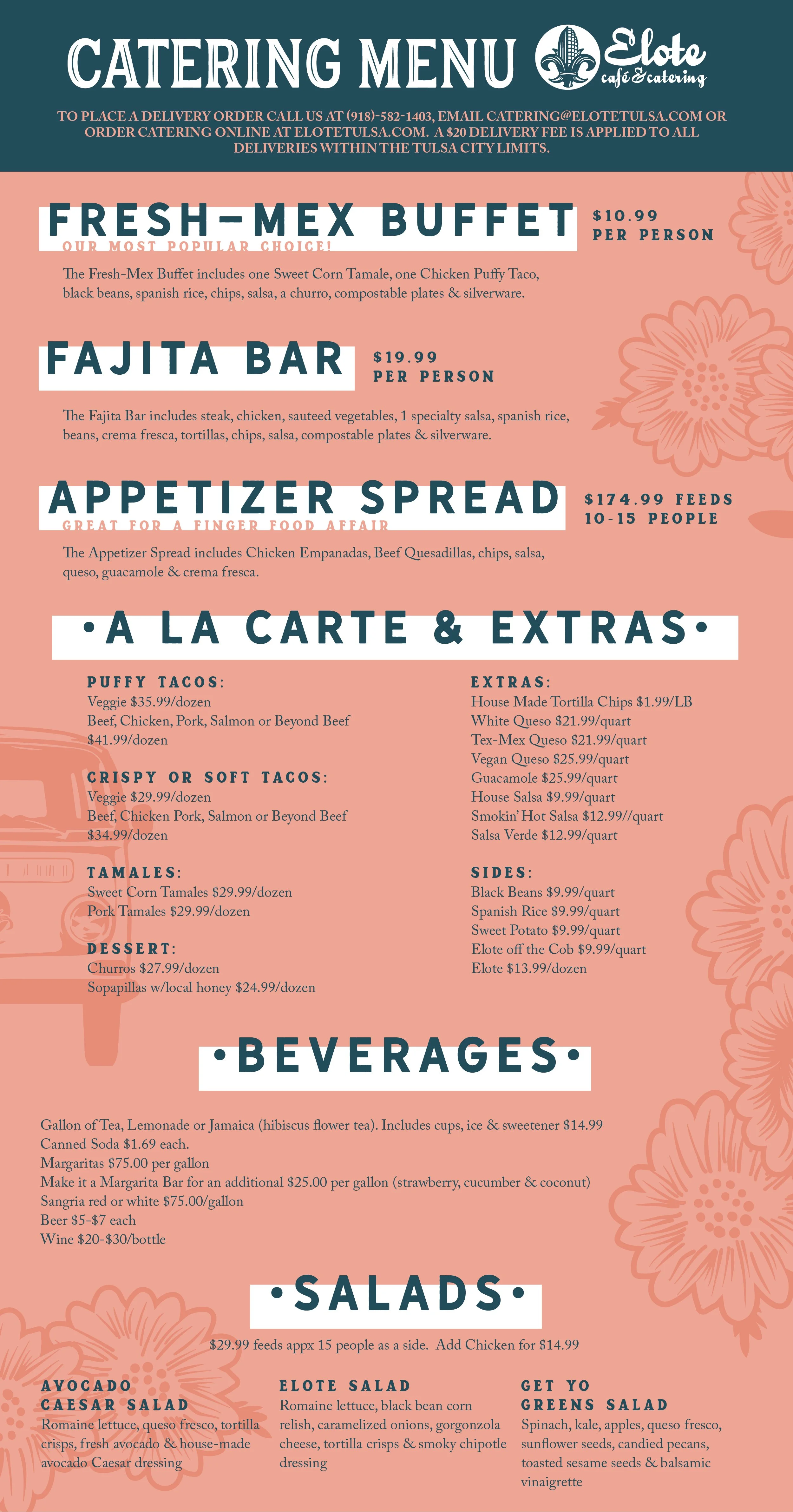 Catering — Elote Cafe & Catering