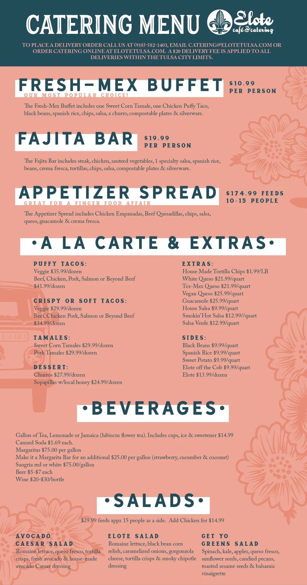 Catering — Elote Cafe & Catering