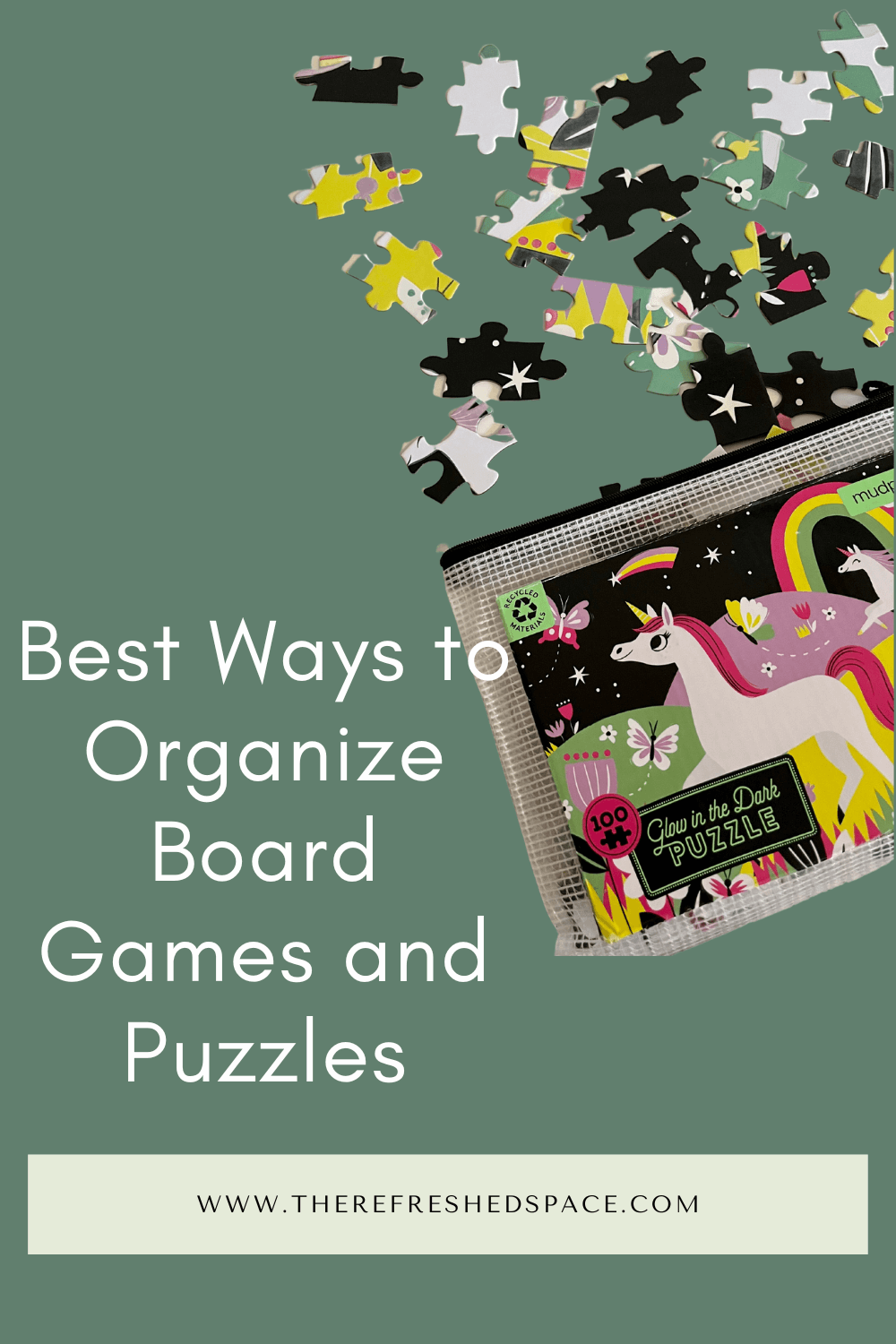 Best Ways to Organize Board Games & Puzzles — The Refreshed Space: Home ...