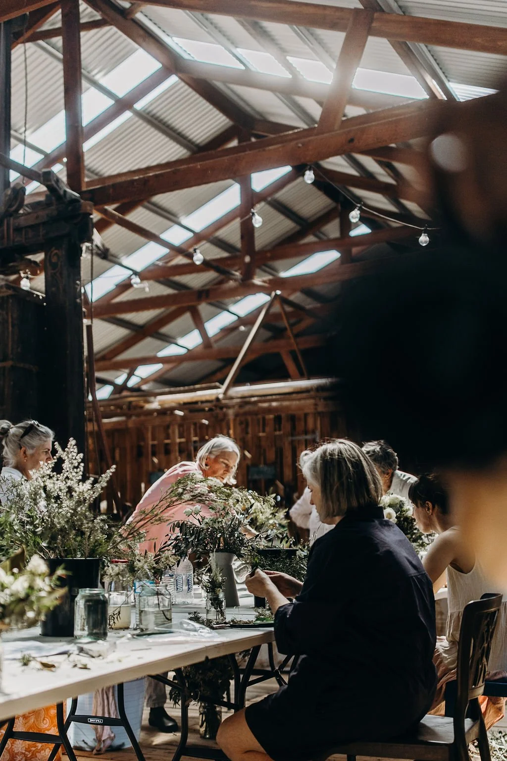 D.I.Y. wedding flowers - a bush floristry workshop at Glenelg Station ...