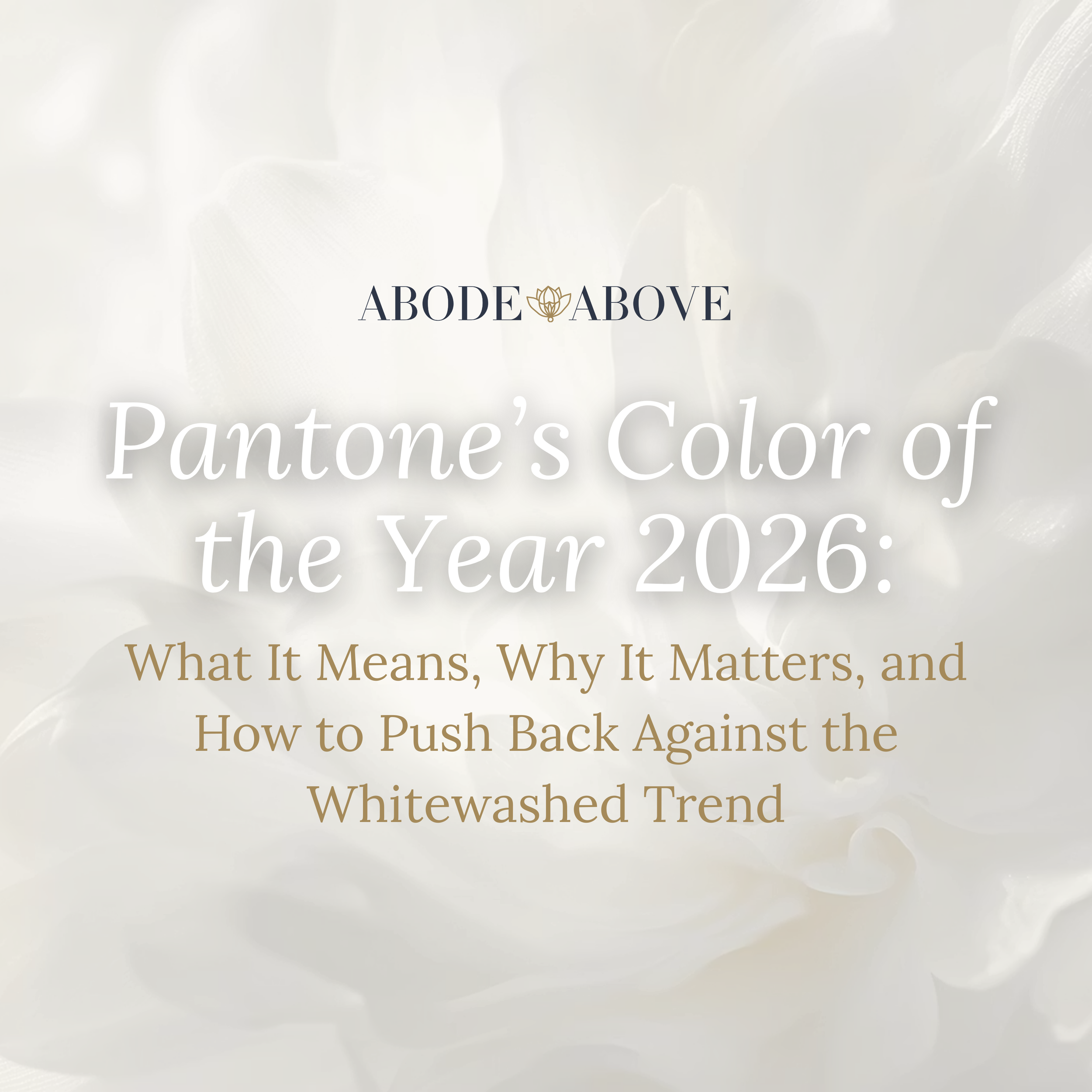 Pantone’s Color of the Year 2026: What It Means, Why It Matters, and ...