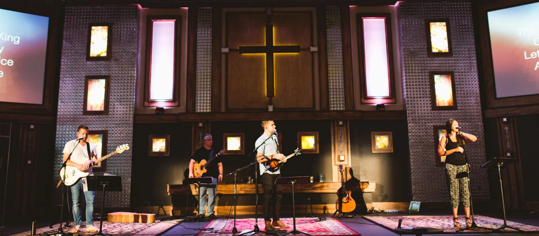 Church AV — PDC Video Walls - Church/Commercial Digital Displays