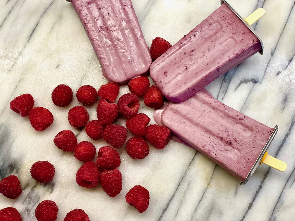 Raspberry creamsicles (low FODMAP) — IBS Game Changer