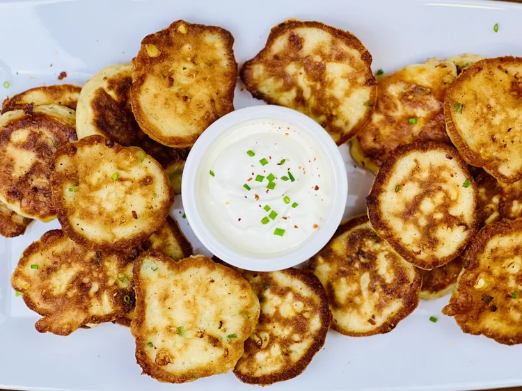 Crispy Corn Fritters (Low FODMAP) — IBS Game Changer