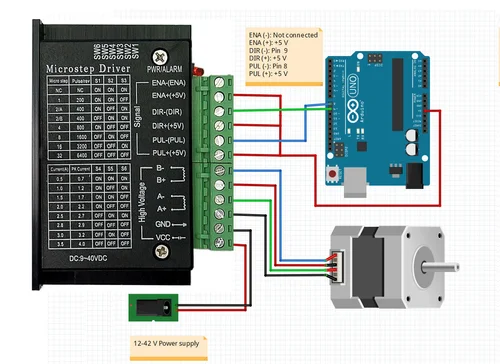 TB6600 and Arduino - Wiring and demonstration — Curious Scientist