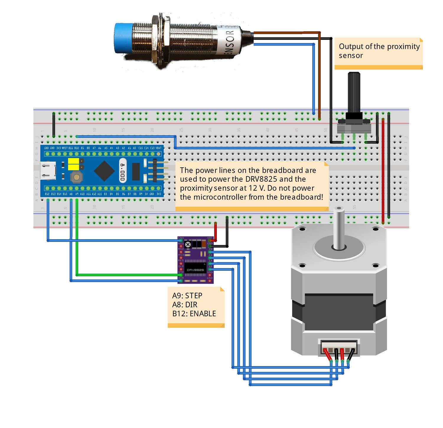 Testing a capacitive proximity sensor — Curious Scientist