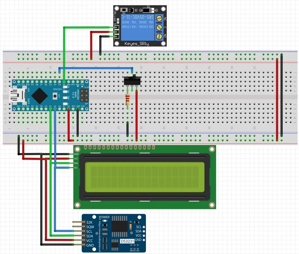 Date and time based watering system using an Arduino and a RTC module — Curious Scientist
