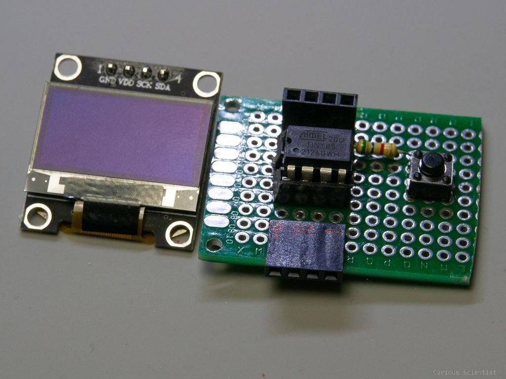 300 mm DRO with Arduino (ATTiny85 and Nano) — Curious Scientist