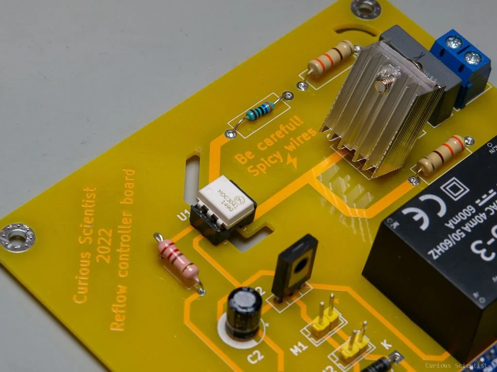 Custom reflow hot plate - Custom PCB — Curious Scientist