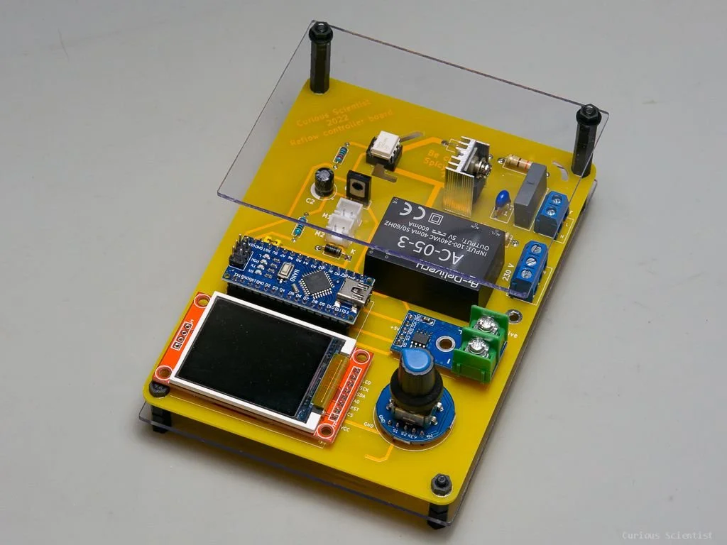 Custom reflow hot plate - Demo and coding — Curious Scientist