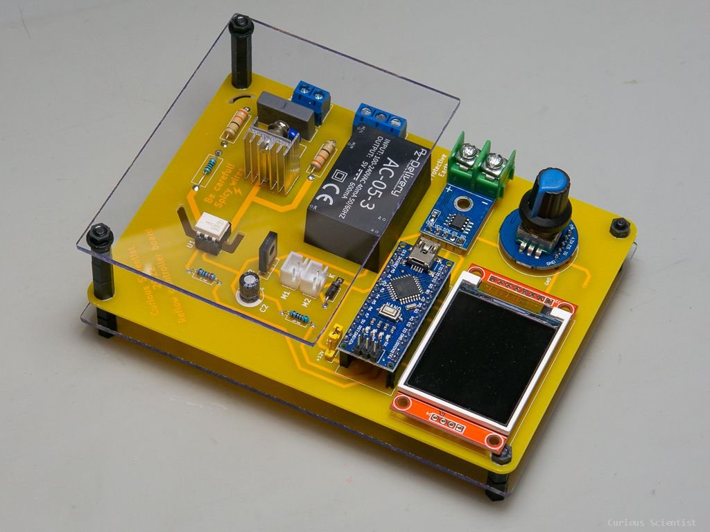 Custom reflow hot plate - Demo and coding — Curious Scientist