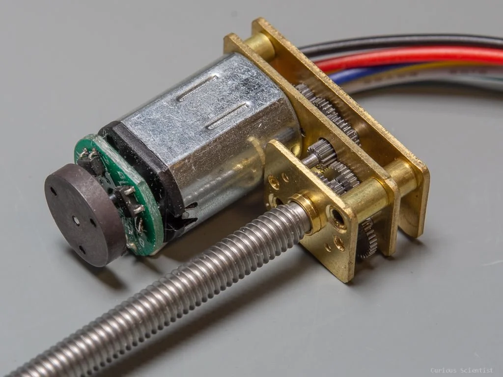 Positioning with the N20 miniature geared DC motors — Curious Scientist