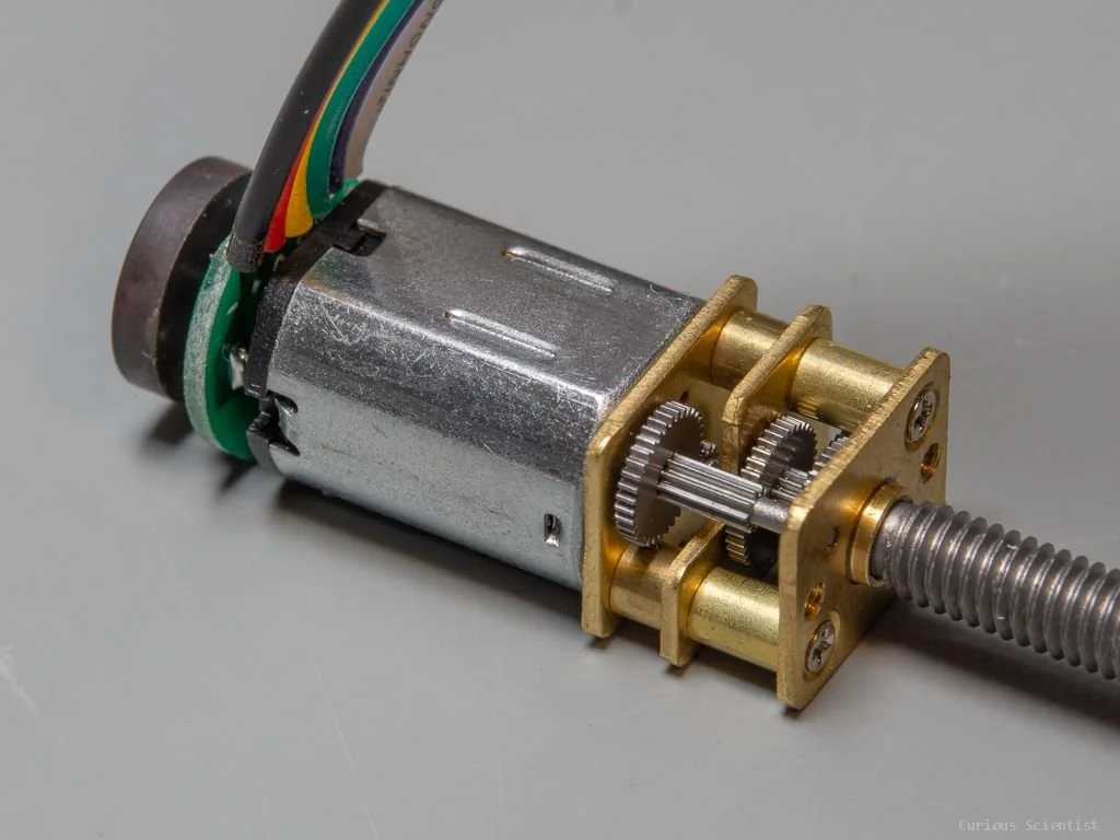 Positioning with the N20 miniature geared DC motors — Curious Scientist