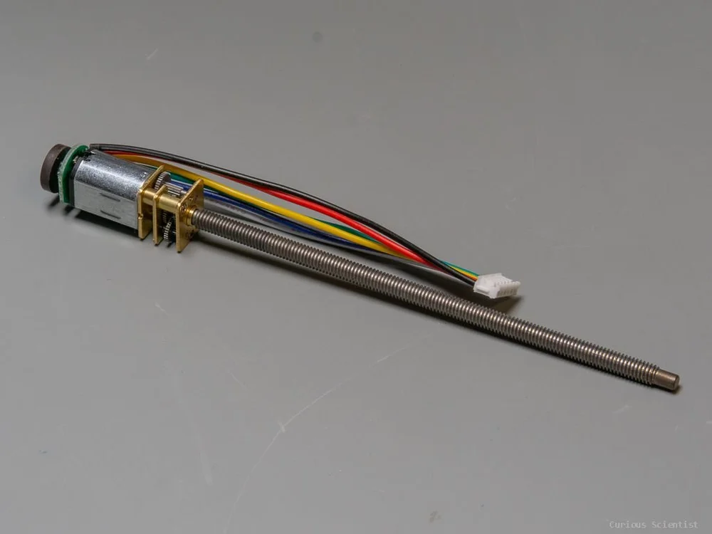 Positioning with the N20 miniature geared DC motors — Curious Scientist