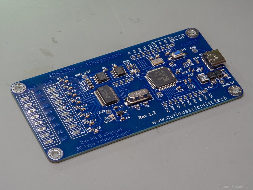 Updates to the ADS1256 Arduino library and DAQ module — Curious Scientist