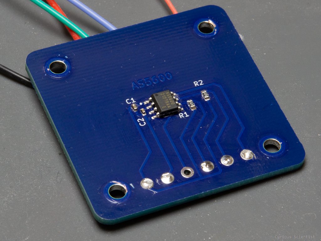 Measuring speed and position using the AS5600 — Curious Scientist