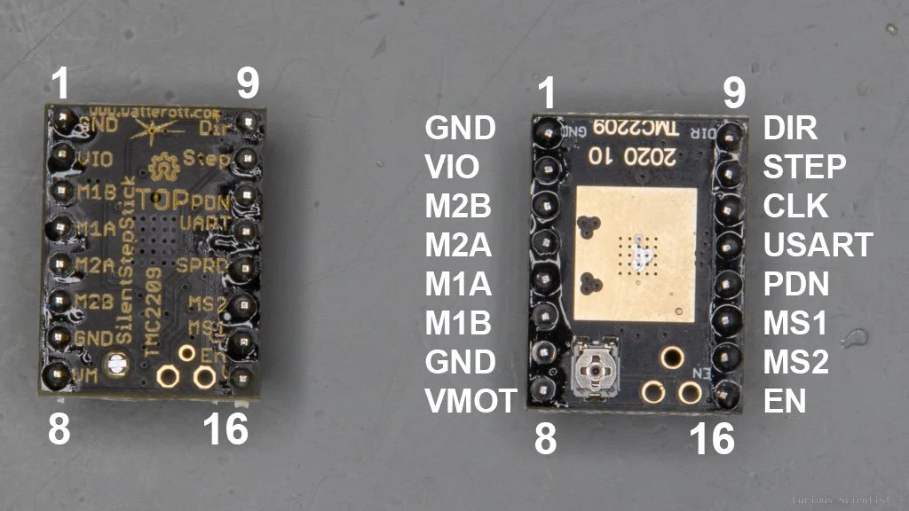 High-performance 3-axis stepper motor control board — Curious Scientist