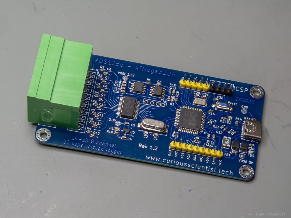 ADS1256 - Custom Arduino Library — Curious Scientist